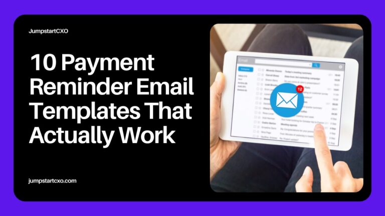 10 Payment Reminder Email Templates That Actually Work